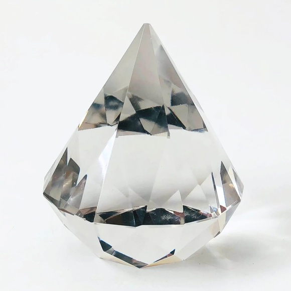 Tiffany & Co. | Accents | Tiffany Co Vintage Crystal Prism Diamond ...